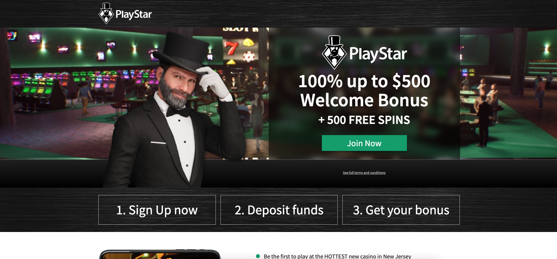 PlayStar Casino | Super Free Bets NJ